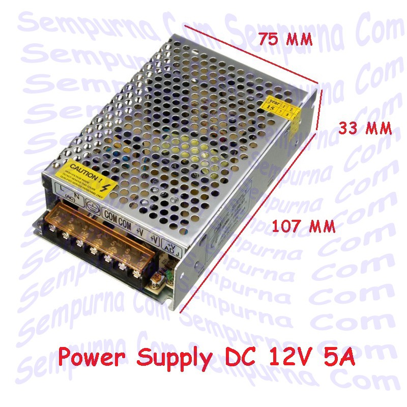 Jual Power Supply DC 5V 9V 12V 5A 10A | Shopee Indonesia