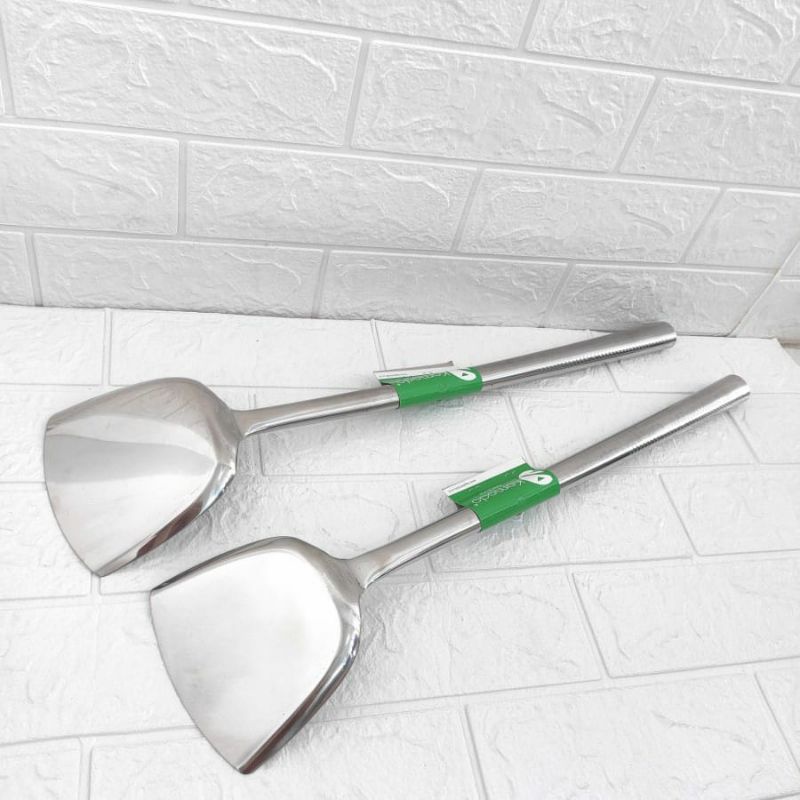 Jual SODET STAINLESS STEEL SUTIL SPATULA STAINLESS FULL | Shopee Indonesia