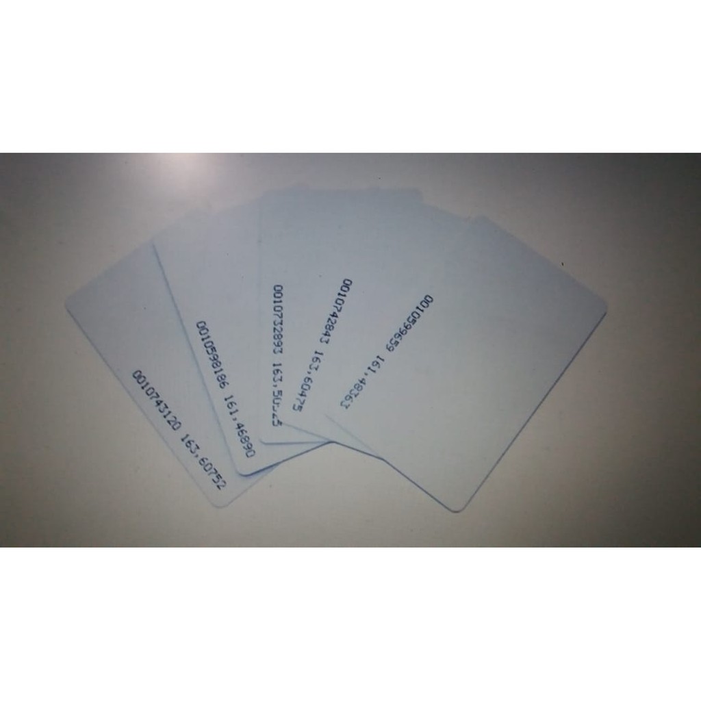 Jual 125KHz RFID Card EM4100 125 Khz lock kartu TERBAIK | Shopee Indonesia