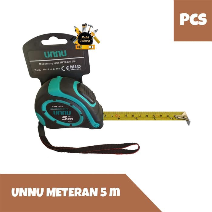 Jual KEDAI TUKANG - UNNU Meteran Tukang Bangunan 5m / meteran roll ...