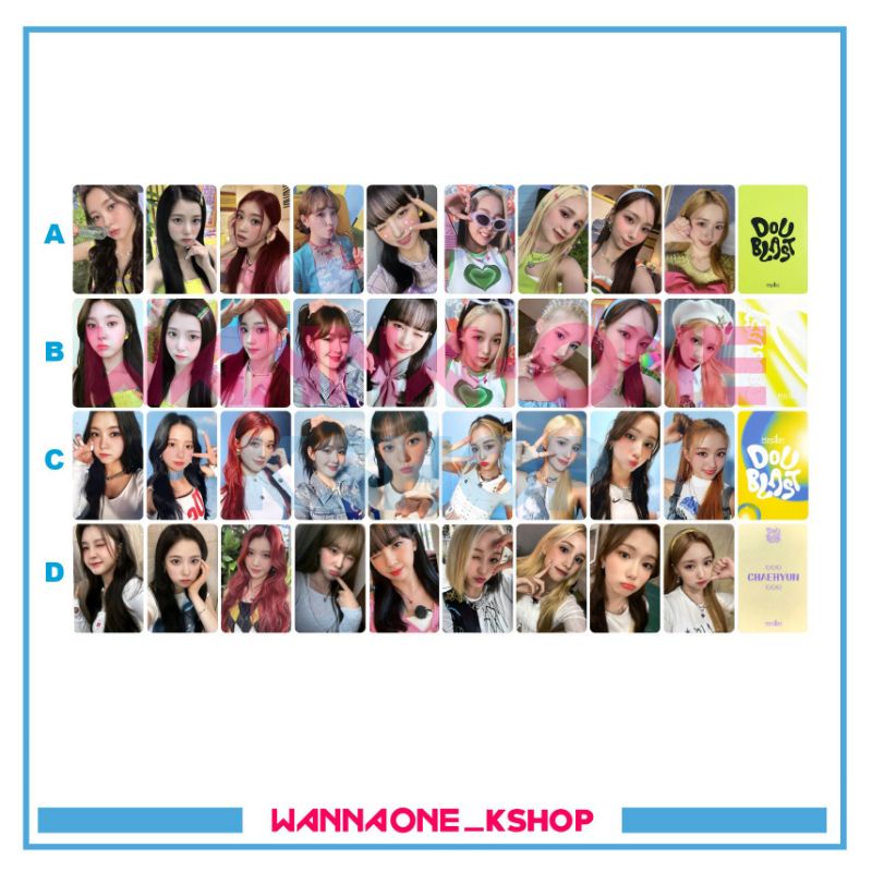 Jual photocard kep1er POB Doublast xiaoting chaehyun dayeon mashiro hikaru bahiyyih youngeun ...