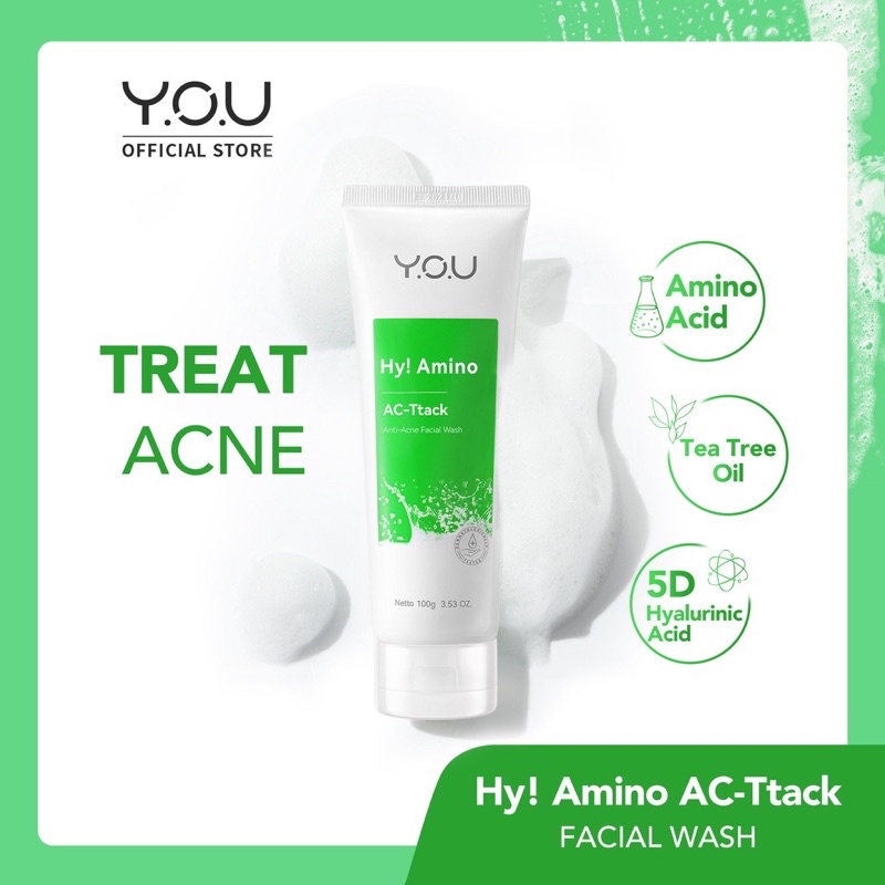 Jual READY YOU Hy! Amino Facial Wash | Oil Control, Hydrating ...