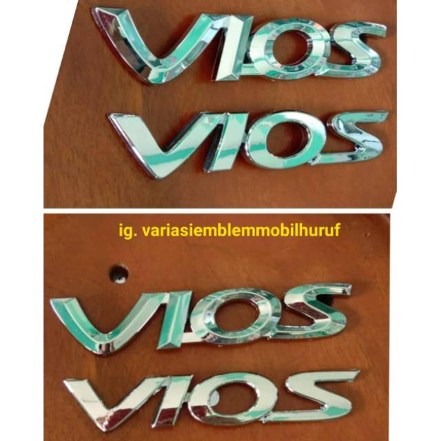 Jual Emblem logo VIOS toyota terdiri dari 2macam | Shopee Indonesia