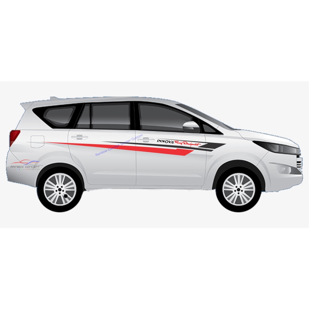 Jual sticker striping cutting mobil kijang innova sportivo sticker ...