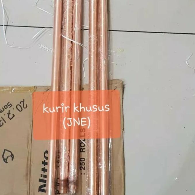 Jual Grounding Rod Besi Panjang 2Mter/Grounding Penangkal Petir 2Meter ...