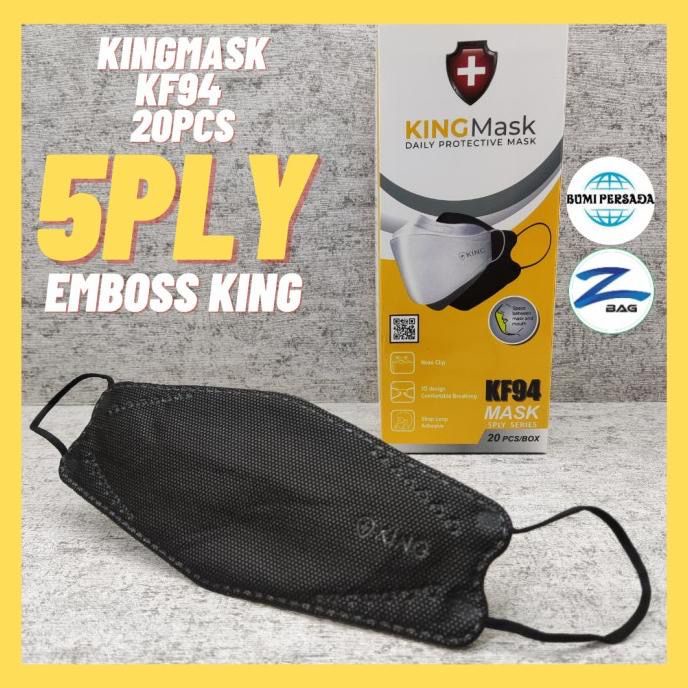 Jual Masker KF94 50 Pcs 5Ply Model Korea Earloop Hijab Disposable | Shopee Indonesia