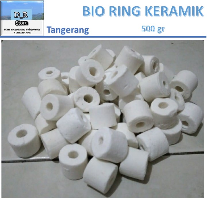 Jual Bioring Keramik Media Filter 500gr DT TGR | Shopee Indonesia