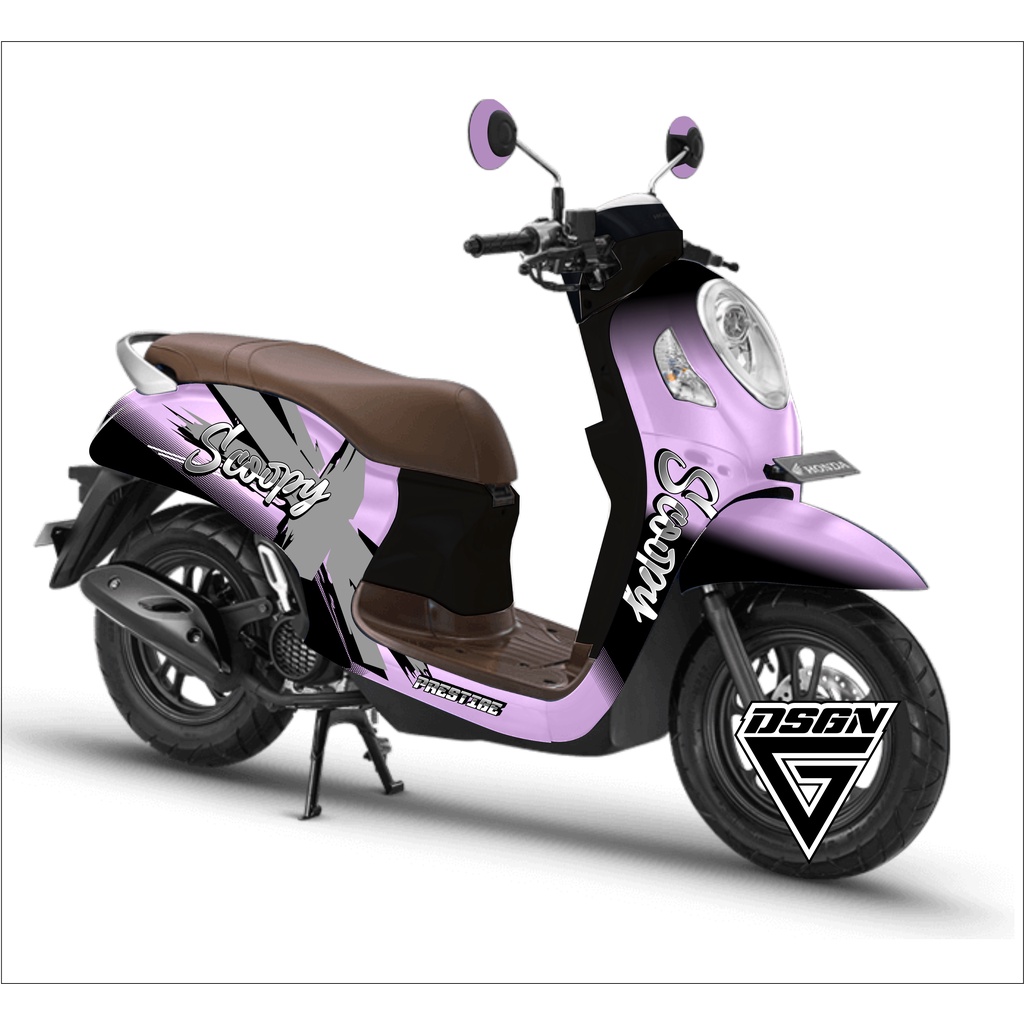 Jual Decal scoopy full body Full Blok Decal Scopy Dekal New Fi 2021 ...