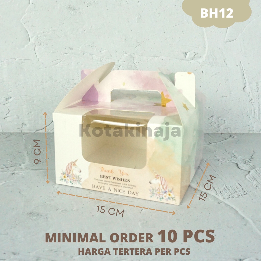 Jual Box Cupcake / Box Pudding / Box Muffin / Kotak Cupcake / Kotak ...