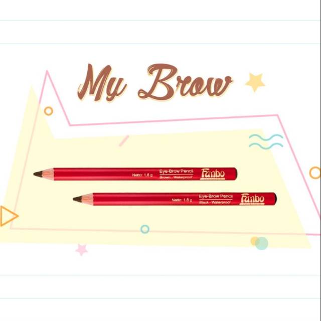 Jual [ FANBO ] Eyebrow Pencil Fanbo ( fantasy ) | Shopee Indonesia