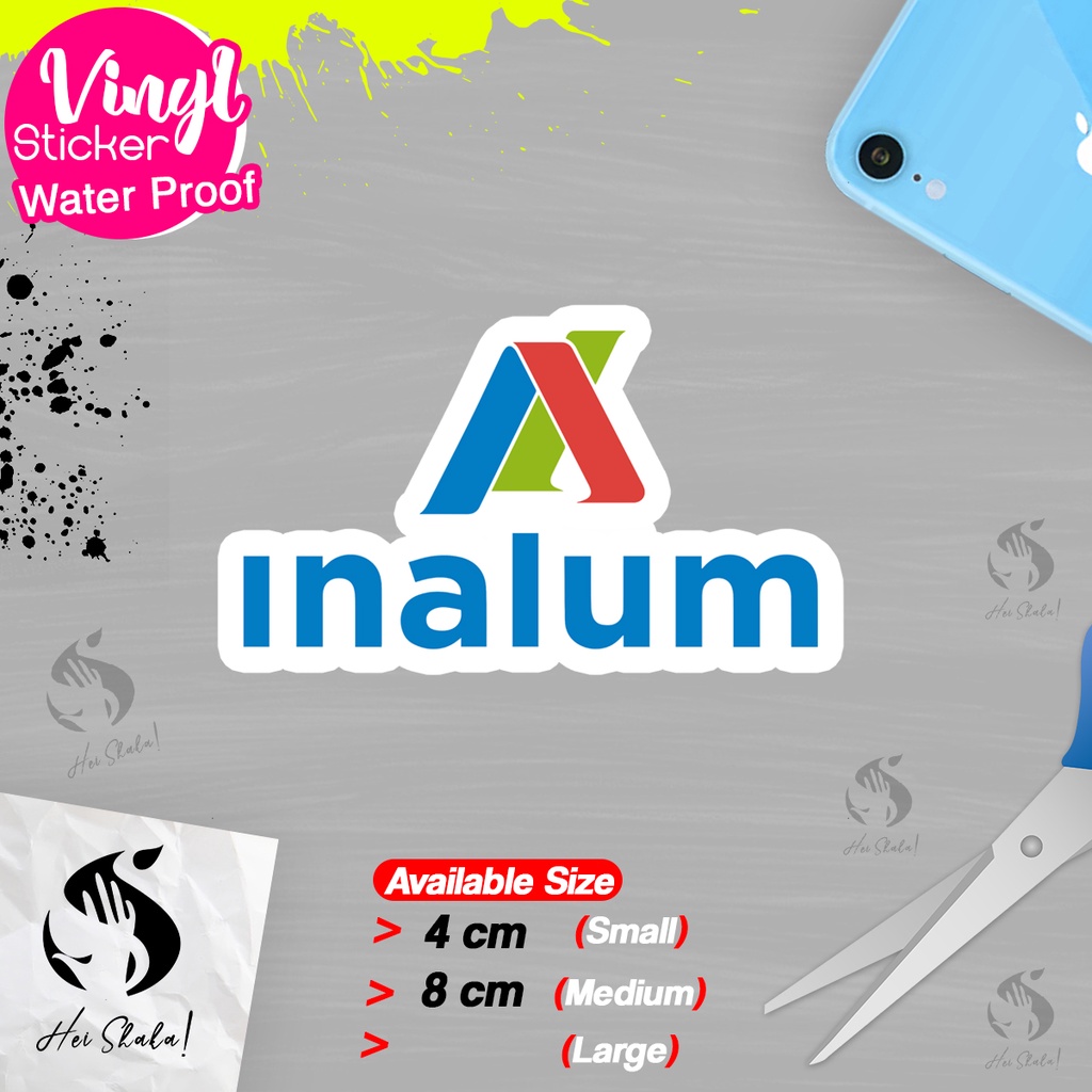 Jual Stiker Inalum Indonesia Asahan Aluminium Persero Sticker Logo ...