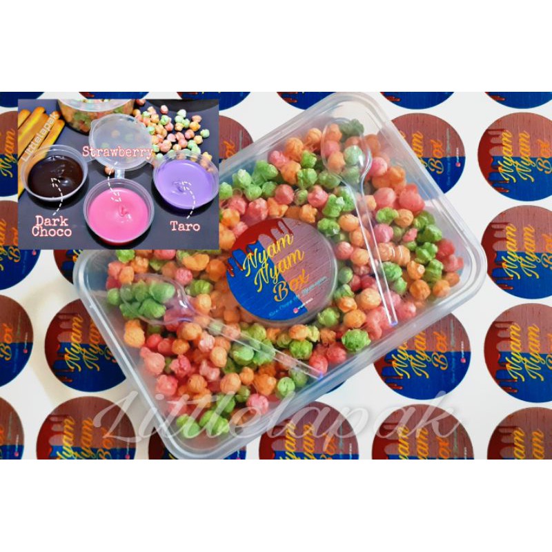 Jual Nyamnyam Box Rice Crispy Nyam Nyam Thinwall 500ml Shopee