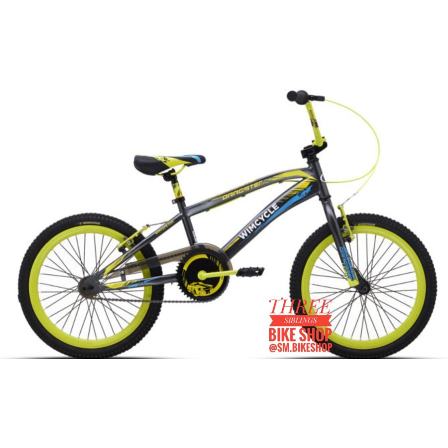 Jual SEPEDA BMX WIMCYCLE DRAGSTER 20 INCH GREY | Shopee Indonesia