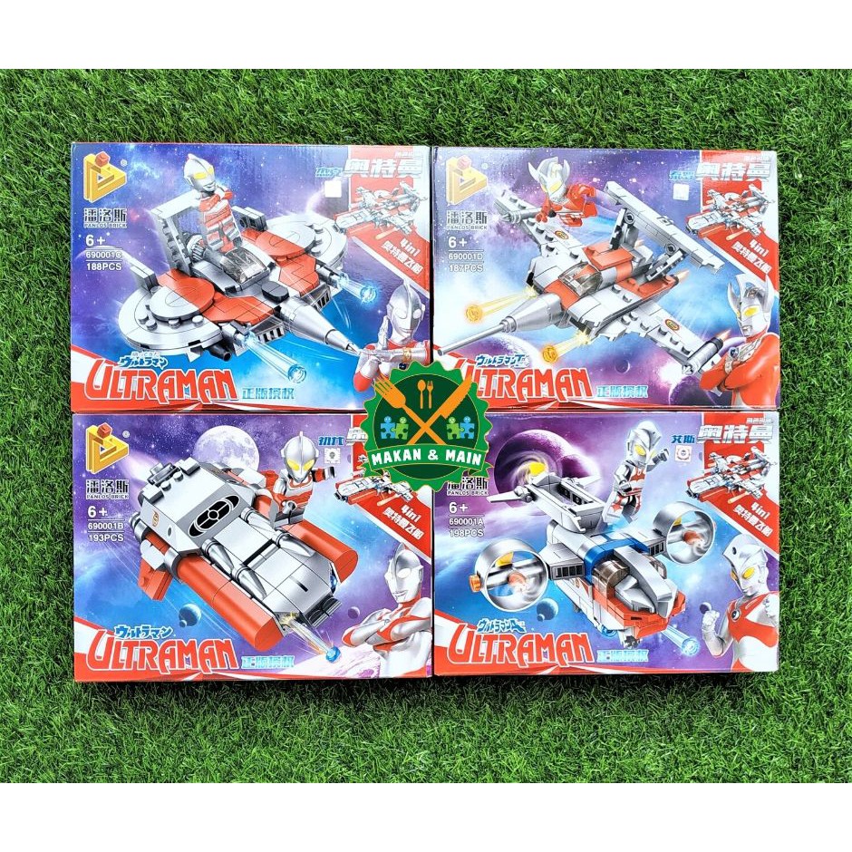 Jual Lego Ultraman Mainan Anak Laki Miniatur Balok Susun Edukasi Murah ...