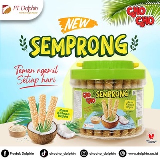 Jual CHO CHO Semprong kelapa wijen 300gr snack indonesian egg roll ...