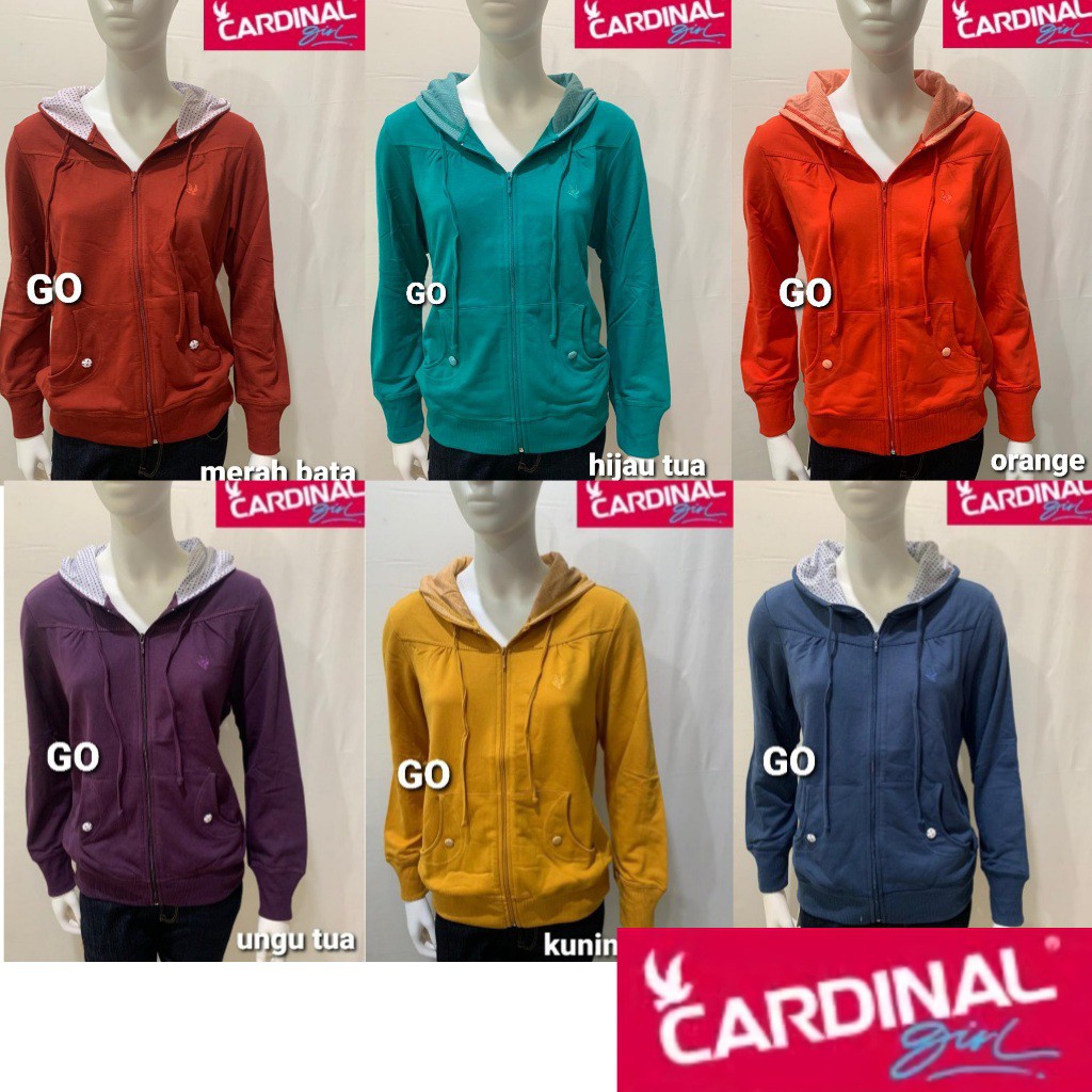 Jual BB CARDINAL SWEATER GIRL 138 Jaket Cewek Sweater Cardinal 100% ...