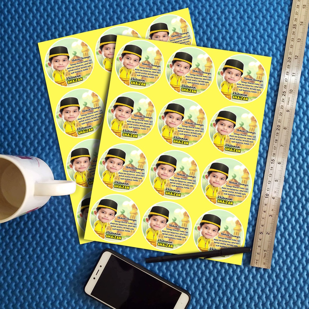 Jual STIKER KHITANAN ANAK SUNATAN KHITAN SUPIT SUPITAN STICKER LABEL ...
