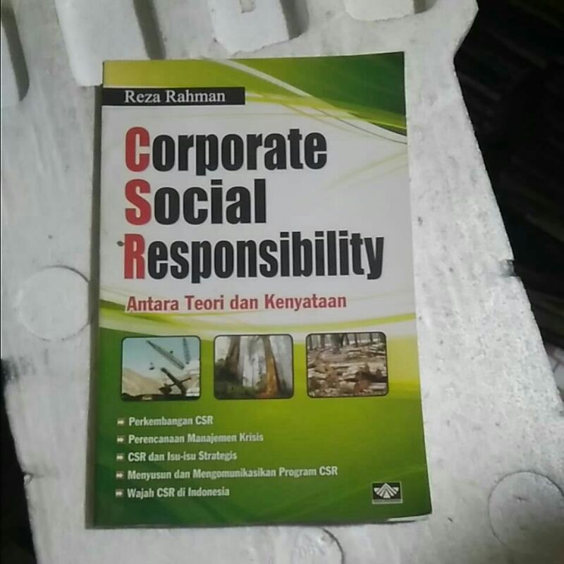 Jual Buku Corpirate Social Responsibility, Antara Teori dan Kenyataan | Shopee Indonesia