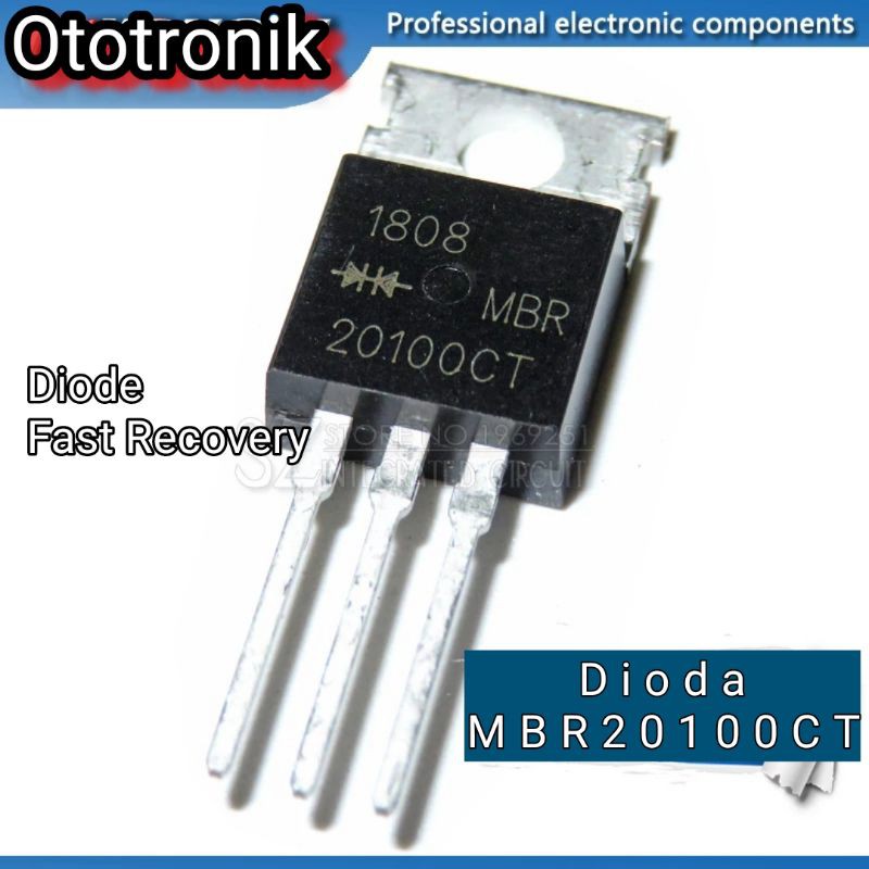 Jual Dioda MBR 20100 CT MBR20100CT diode kontroller brushed MBR20100 ...