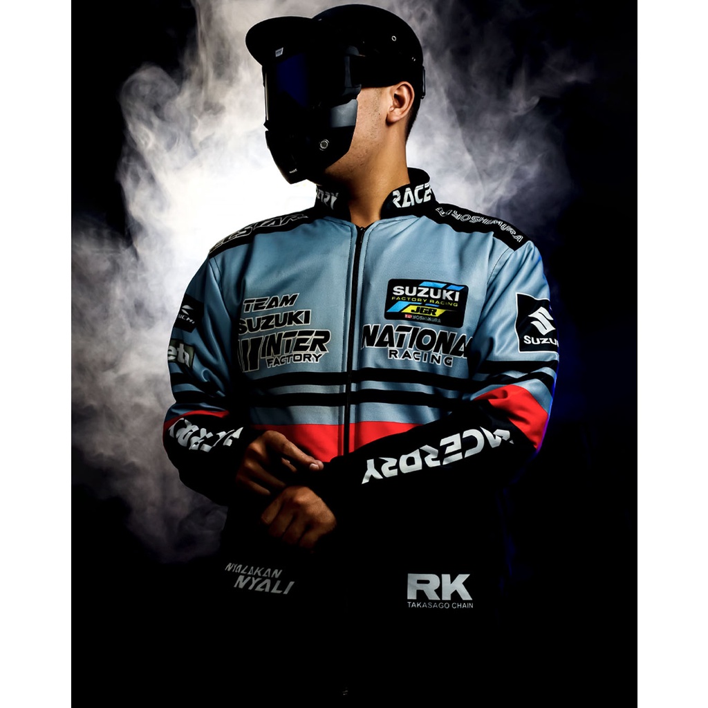 Jual Nascar Jaket Jaket Nascar Jaket Motor Jaket Sunmori Team Suzuki Internasional Jaket Racing ...