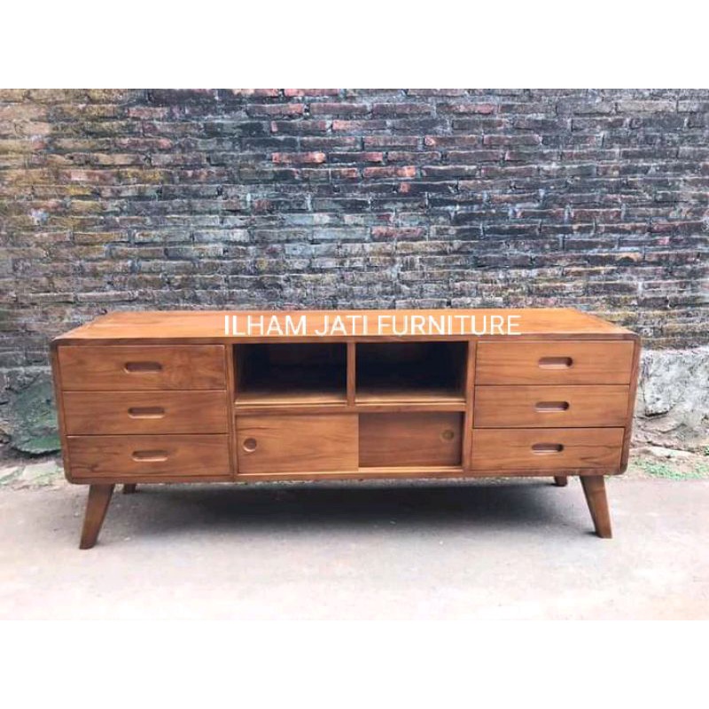 Jual buffet retro minimalis - buffet tv minimalis - buffet jati murah ...