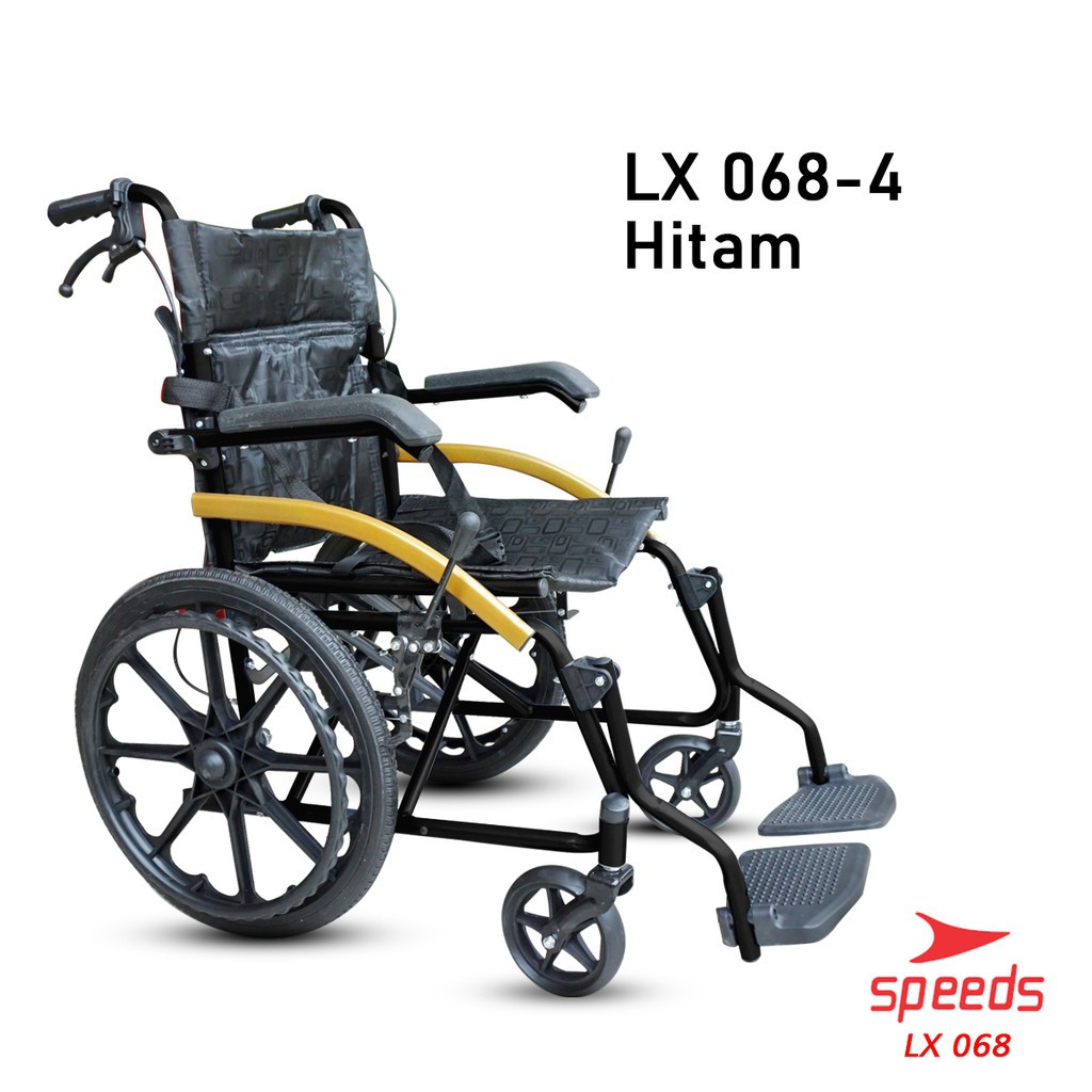Jual SPEEDS Kursi Roda Lipat Speeds Apollo Avico - Kursi roda Besi 068 ...