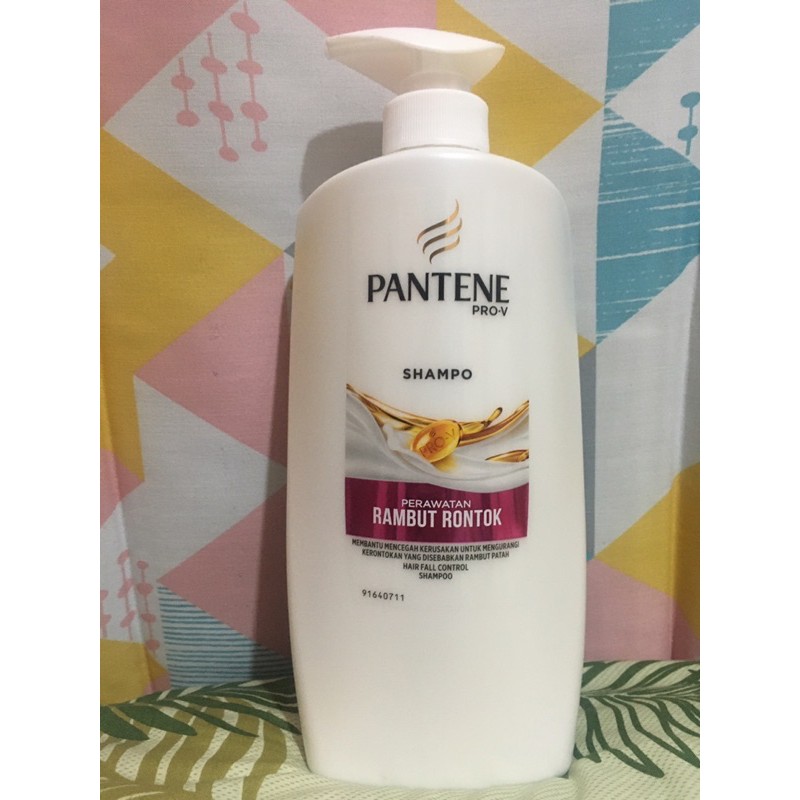 Jual PANTENE SHAMPOO HAIRFALL CONTROL PUMP 900ml | Shopee Indonesia