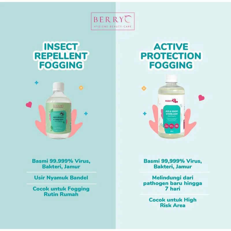 Jual berryC liquid fogging / berryC cairan fogging 500ml / berryc ...