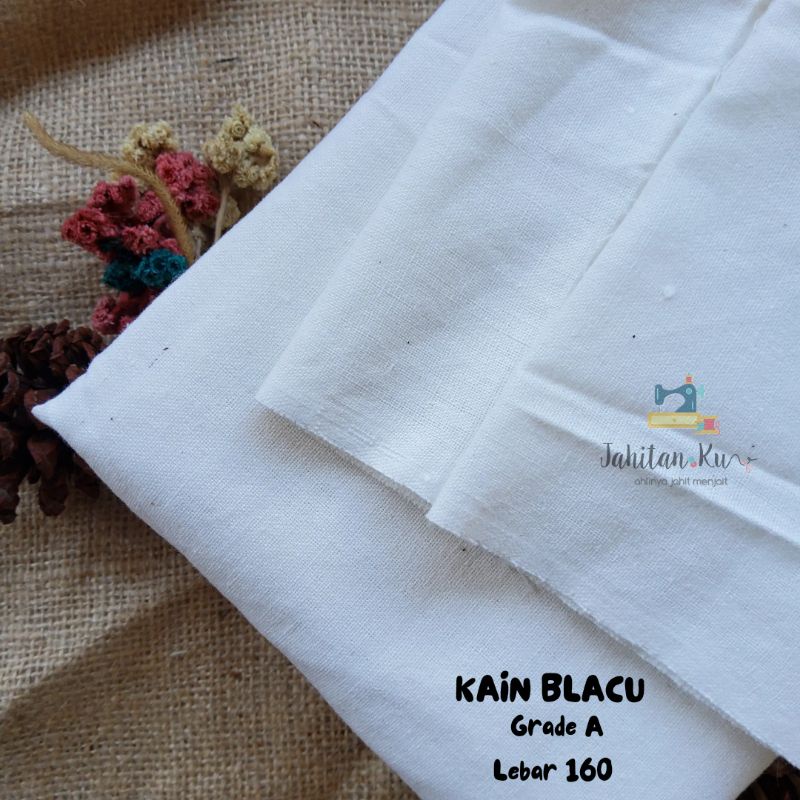 Jual KAIN BLACU / BLACO LEBAR 160 CM untuk KANVAS LUKIS BACKDROP FOTO ...