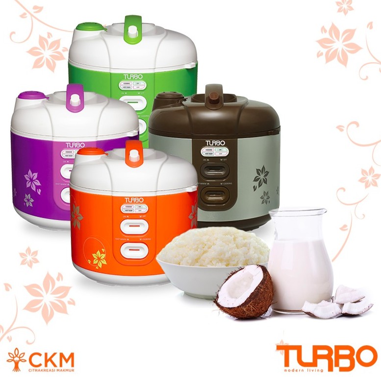 Jual TURBO Rice Cooker 1 Liter CRL 1100 / CRL1100 | Shopee Indonesia