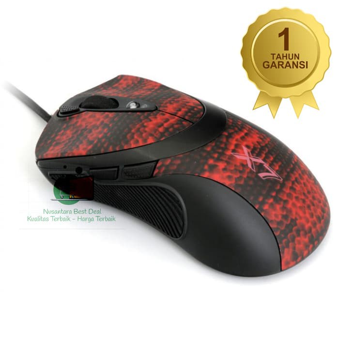 Jual JUAL A4Tech Gaming Mouse X7 F7 V-Track Macro Onboard-Memory ...