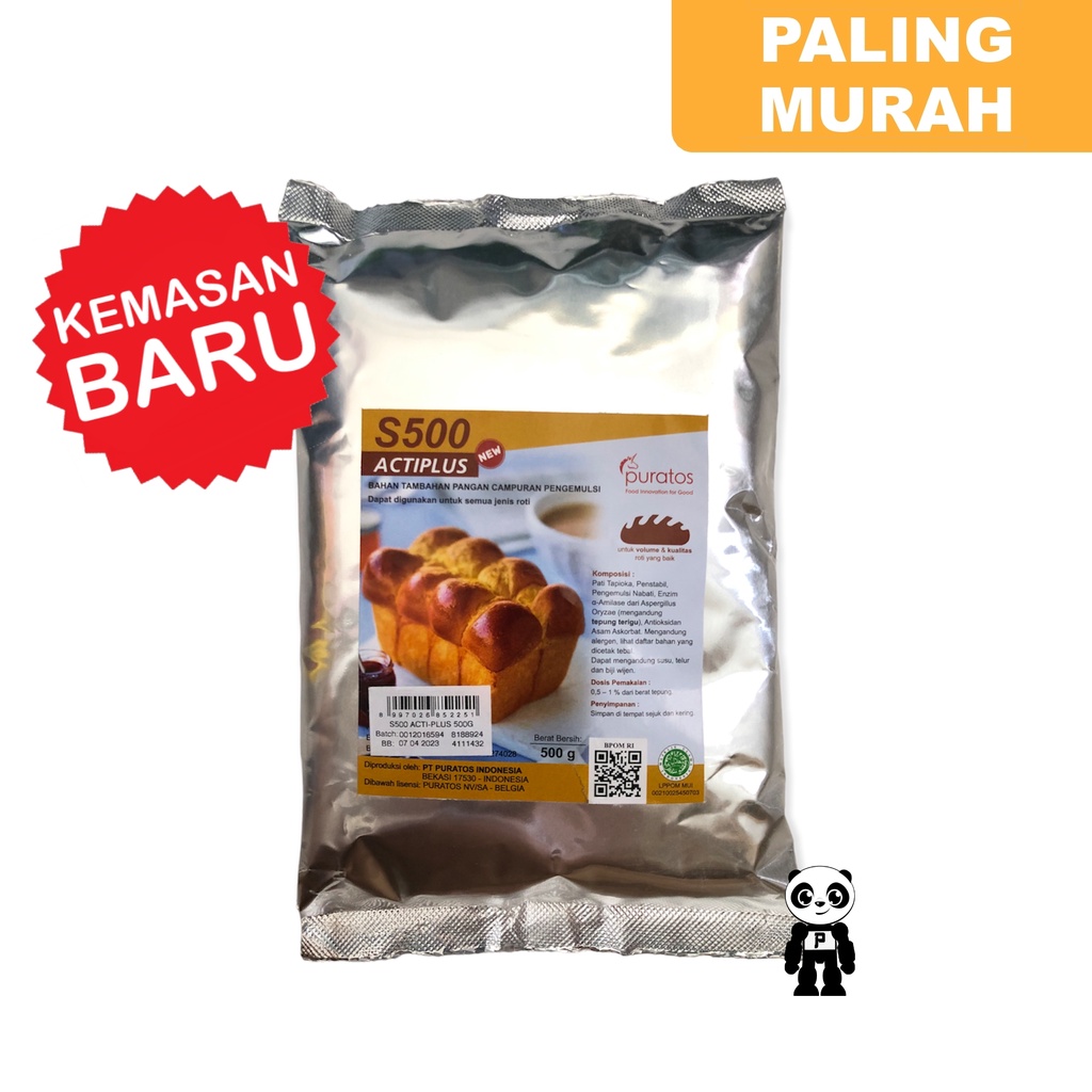 Jual Puratos S500 Acti Plus Bread Improver 500g Pengembang Roti ...