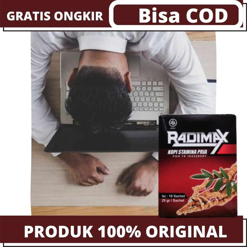 Jual KOPI HERBAL RADIMAX 100% ORIGINAL Kopi Penambah Stamina Pria ...
