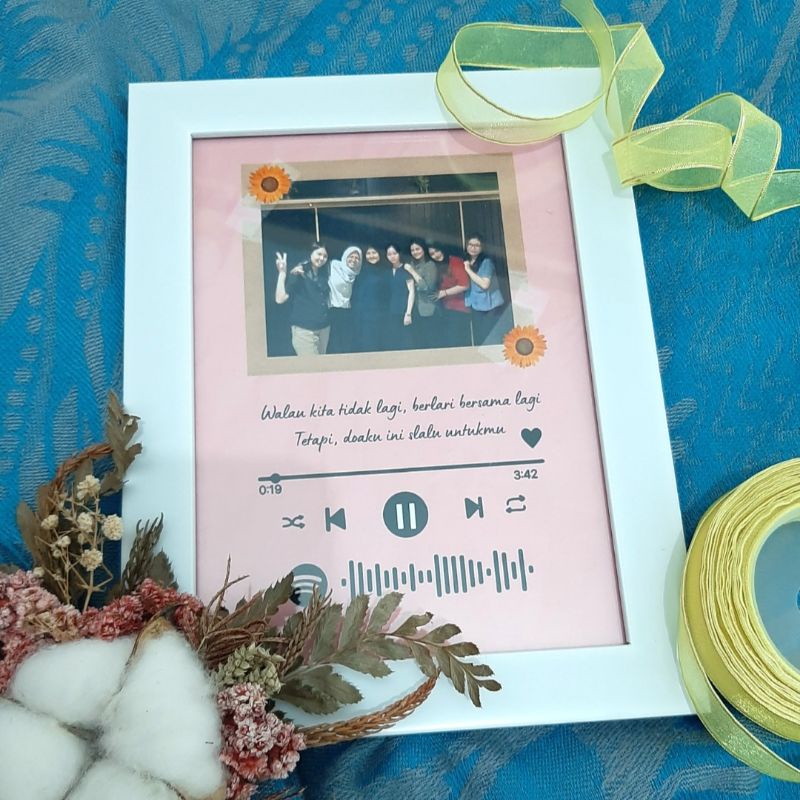 Jual Spotify Music Frame - Spotify Figura - Bingkai Foto - Frame Lagu ...