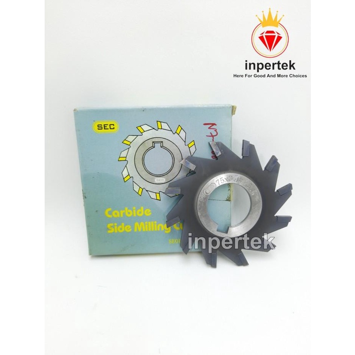Jual Mesin Slitting Saw 75 X 3 Sec Side Milling 75Mm Cutter Milling Saw ...