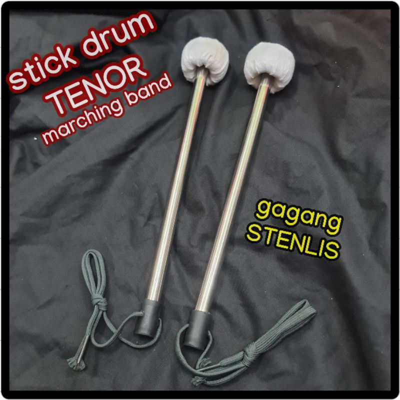 Jual TENOR STICK DRUM BAND MARCHING BAND TONGKAT PEMUKUL DRUM TENOR ...