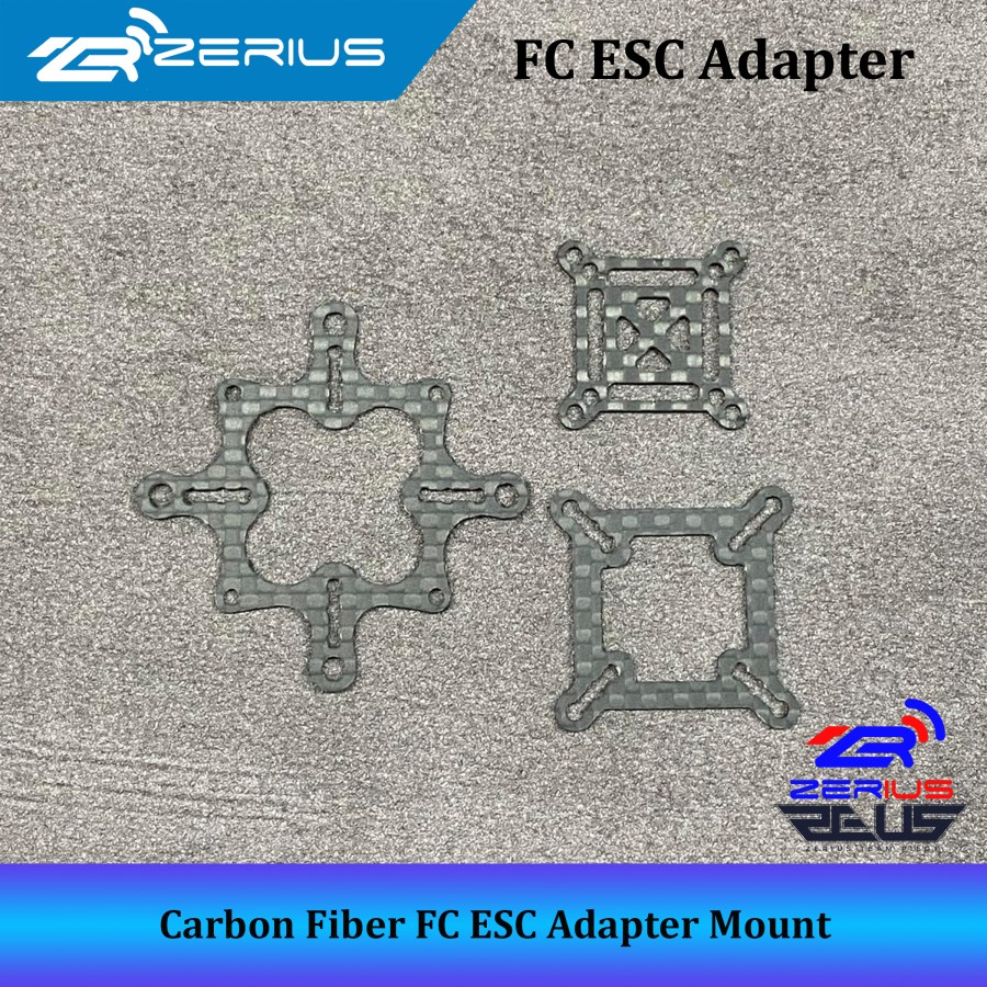 Jual Carbon Fiber FC ESC Stack Adapter Converter 30x30 25x25 20x20 ...