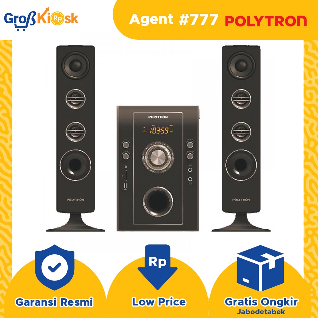 Jual Speaker Bluetooth Multimedia Polytron PMA 9506/PMA-9506 | Shopee Indonesia