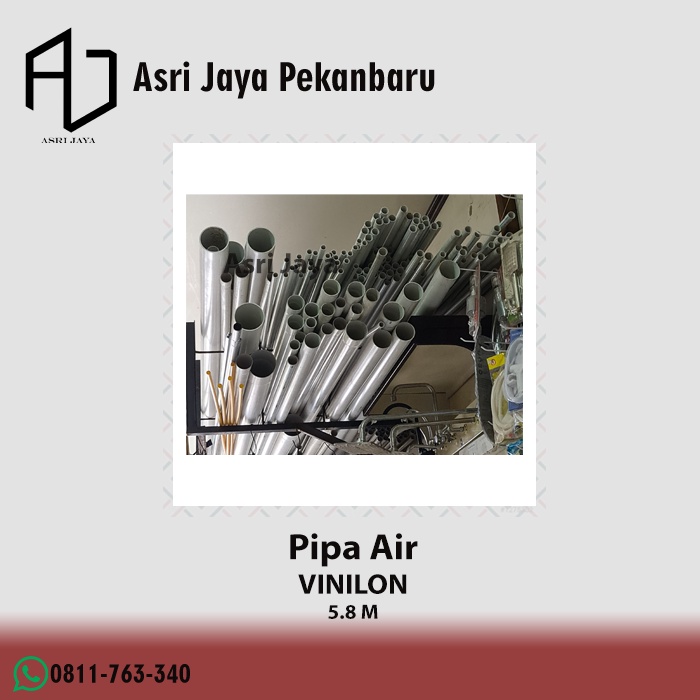 Jual Pipa Air 1" inci VINILON 5.8 Meter AW | Shopee Indonesia
