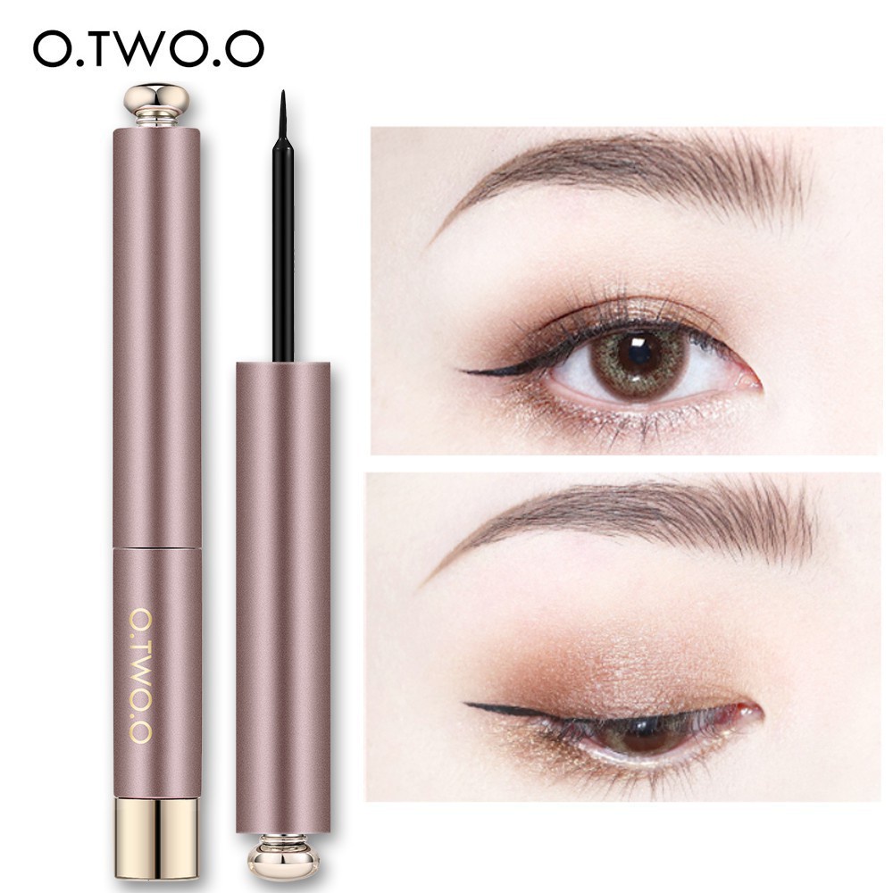 Jual O.TWO.O EYELINER CAIR ULTRA HITAM ANTI AIR MUDAH DIGUNAKAN ...