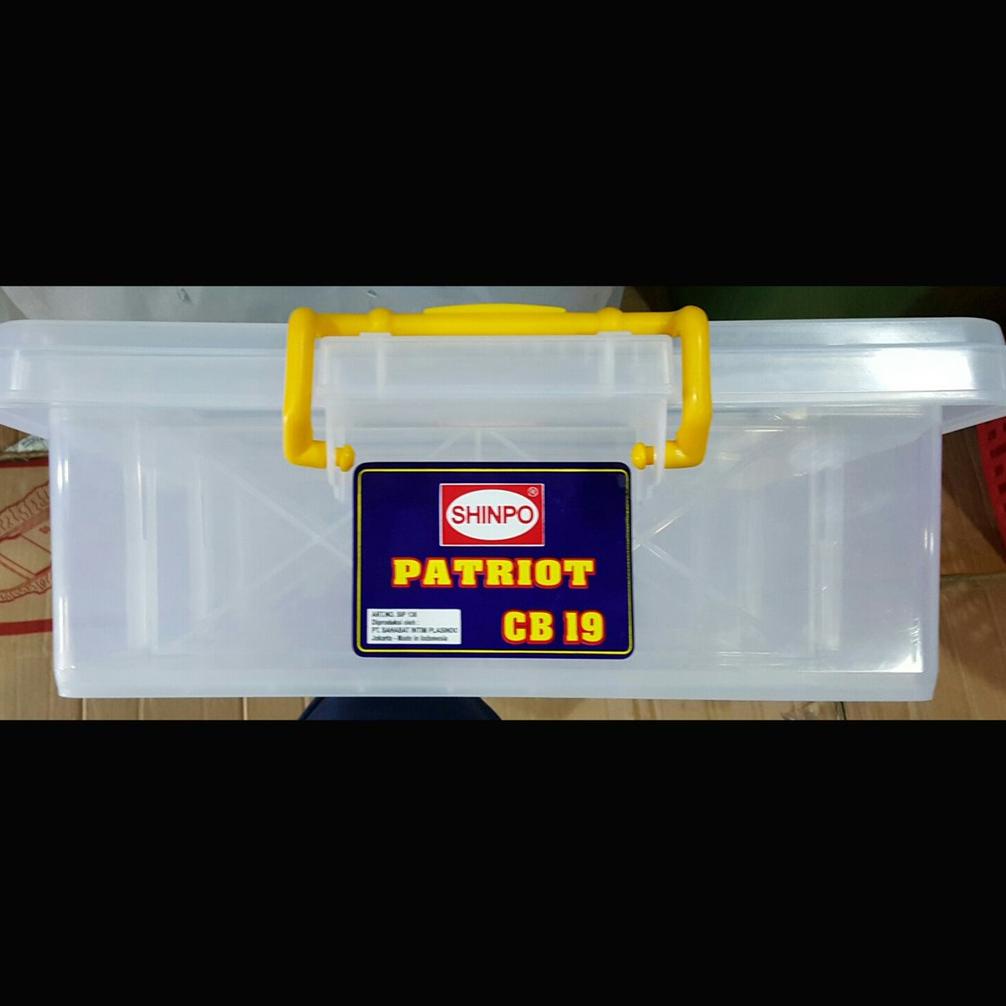 Jual Box Container 4 Sekat 19 Liter Shinpo Cb 19 Patriot / Kotak ...