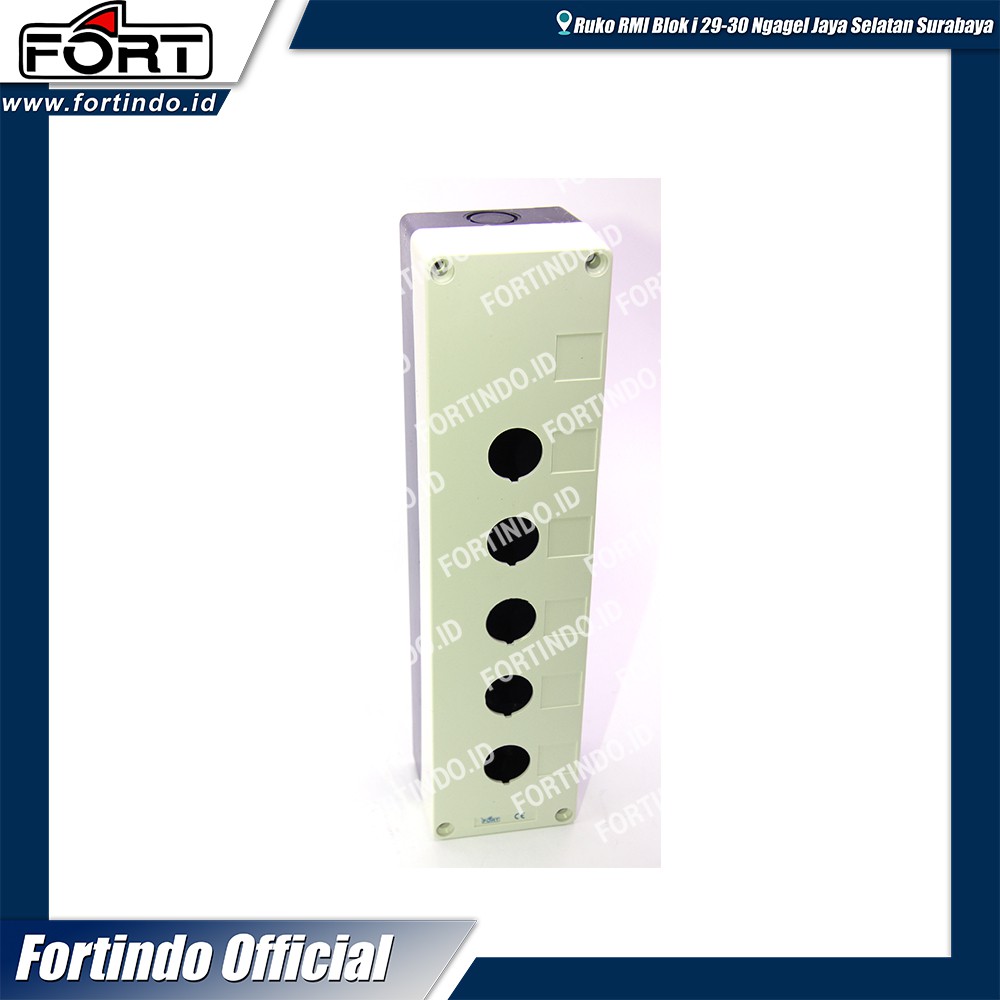 Jual Box Push Button Station 5 Hole 22mm BX5-22 FORT PANEL | Shopee Indonesia