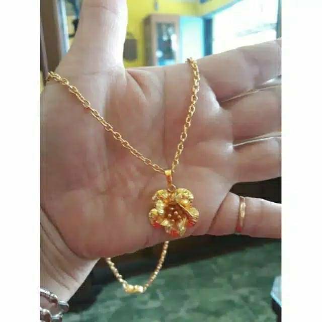 Jual Kalung + liontin. Emas London LM 24K. Kadar 99,99% | Shopee Indonesia