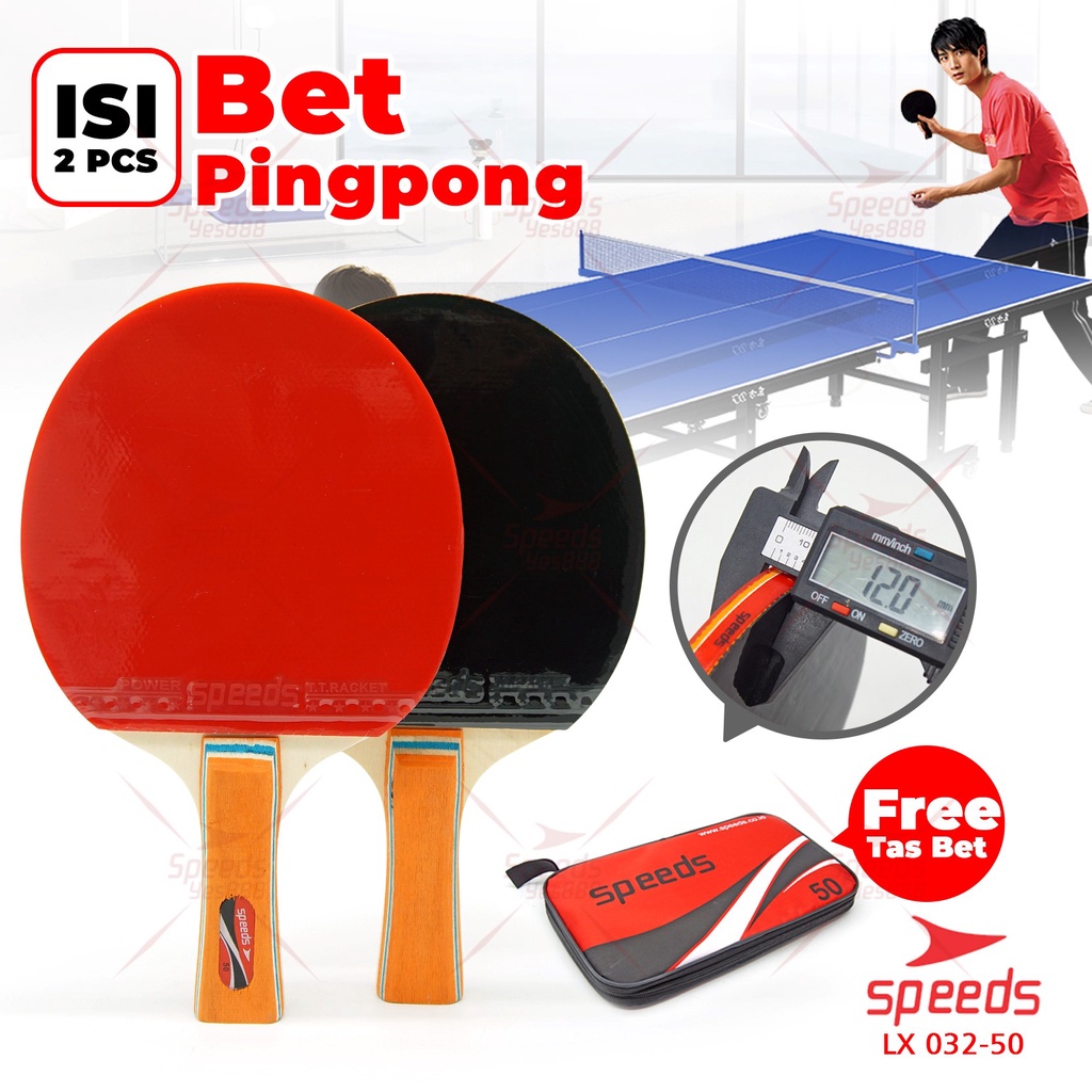 Jual SPEEDS Bat Bad Pingpong Tenis Meja Pingpong Karet Rubber Pegangan Premium 032-50 | Shopee ...