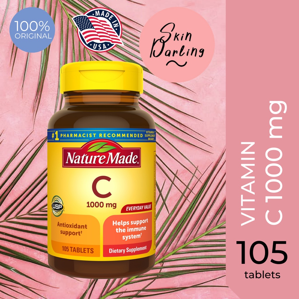 Jual Nature Made Vitamin C 1000 mg 105 Tablet - Exp date: 12/2024 ...
