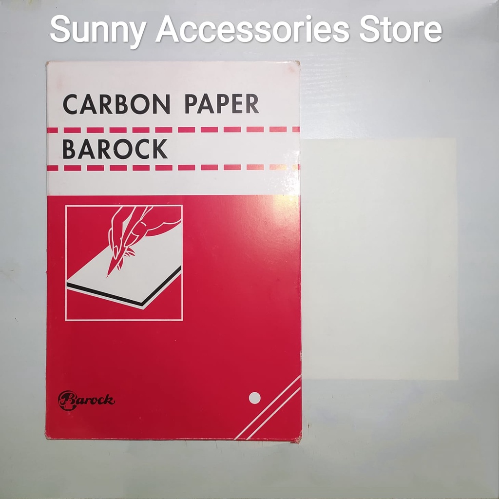 Jual Karbon Jahit / Carbon Paper - Tracing Paper BAROCK Putih Original ...
