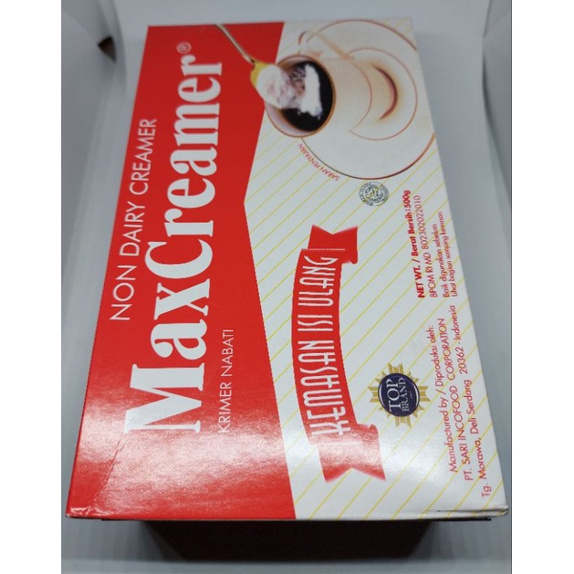 Jual Max Creamer Bubuk / Krimer Bubuk 500 Gr | Shopee Indonesia