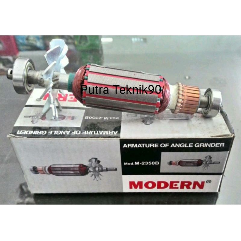 Jual ARMATURE Gerinda Modern M2350B/ ANGKER GERINDA MODERN 2350B ...