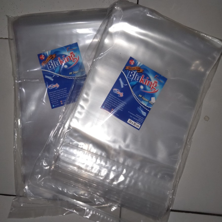 Jual Plastik PP Klip 20x30,Plastik PP Klip 30x40 BluKing (50mc ...