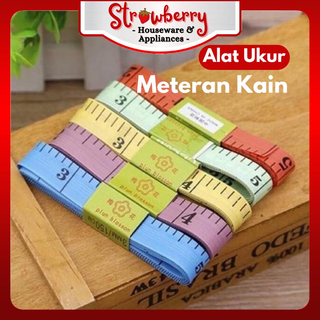 Jual METERAN JAHIT 150 CM / METERAN KAIN ALAT PENGUKUR METERAN BADAN ...